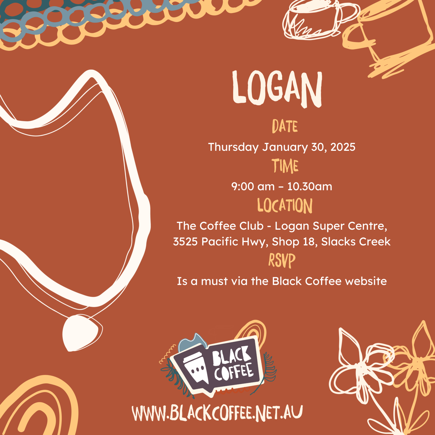 Logan, Black Coffee - Black Coffee Australia